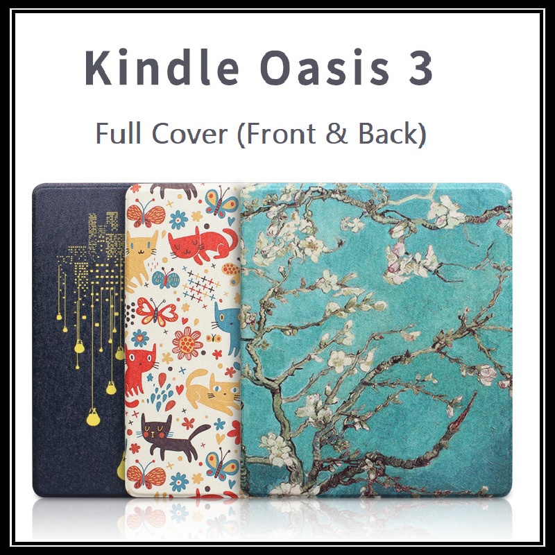 Kindle Oasis 2/3 Paperwhite 4/5 Tablet Cover Abstract Cartoon Colourful ...