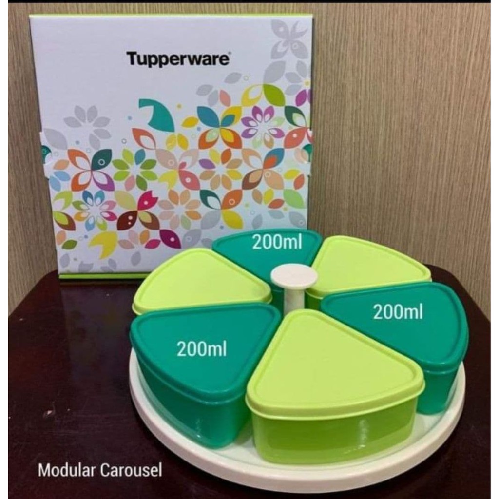 Modular carousel tupperware (READY STOCK) | Shopee Malaysia