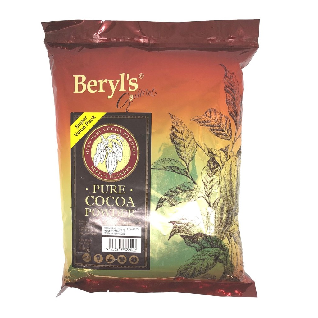 Beryl’s Premium Cocoa Powder 500g/1kg | Shopee Malaysia