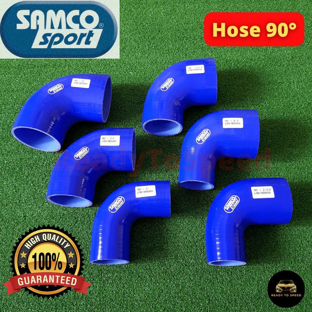 SAMCO 90 Degree Silicone Straight Reducer Hose - Elbow Hose - L Shape ...