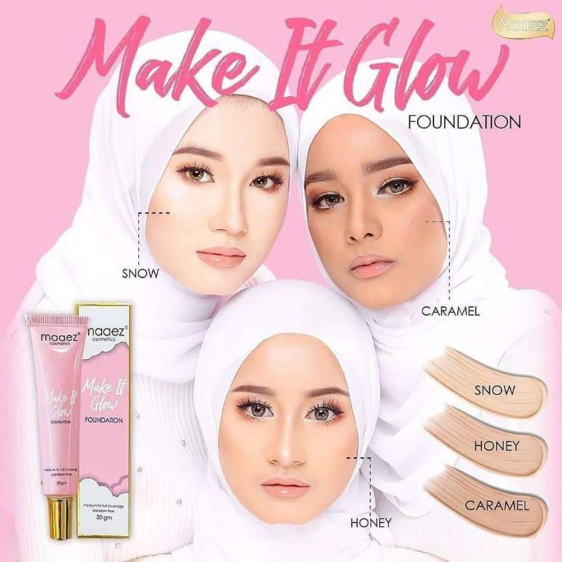 MAEZ Make It Glow Foundation💥💥15g | Shopee Malaysia