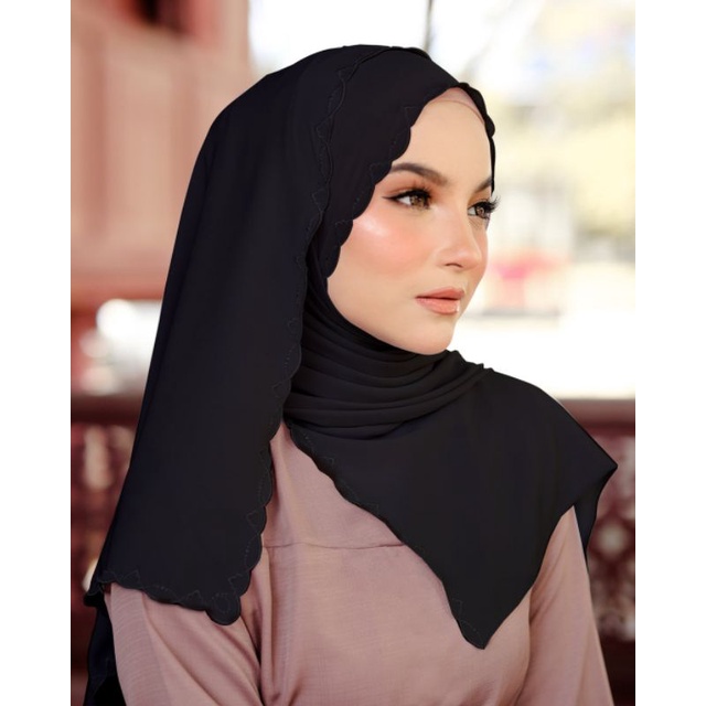 Sulam (Shawl Chiffon by Tudung Ruffle) | Shopee Malaysia