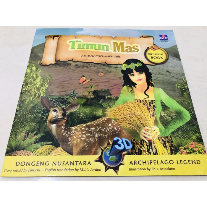 Children's story book, bilingual book, timun mas series | Shopee Malaysia
