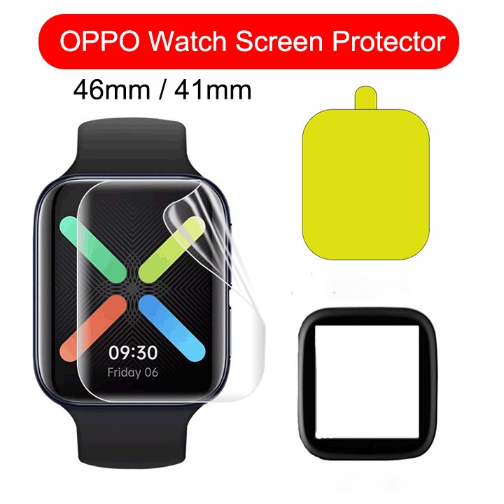 For OPPO Watch 46mm 41mm screen protector 3D full pet soft film ...