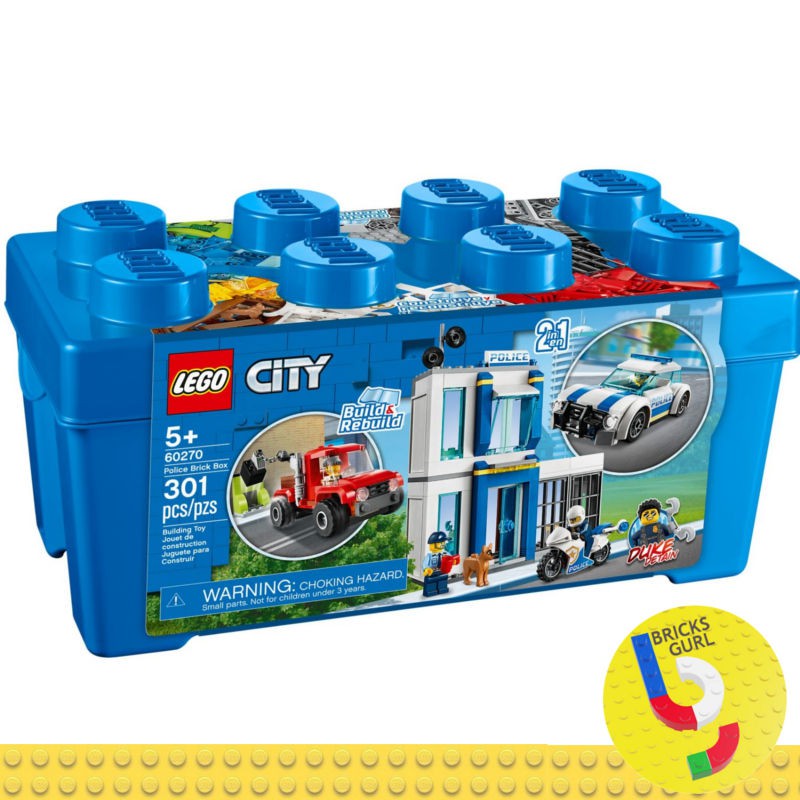 LEGO City 60270 Police Brick Box (301 Pieces) | Shopee Malaysia