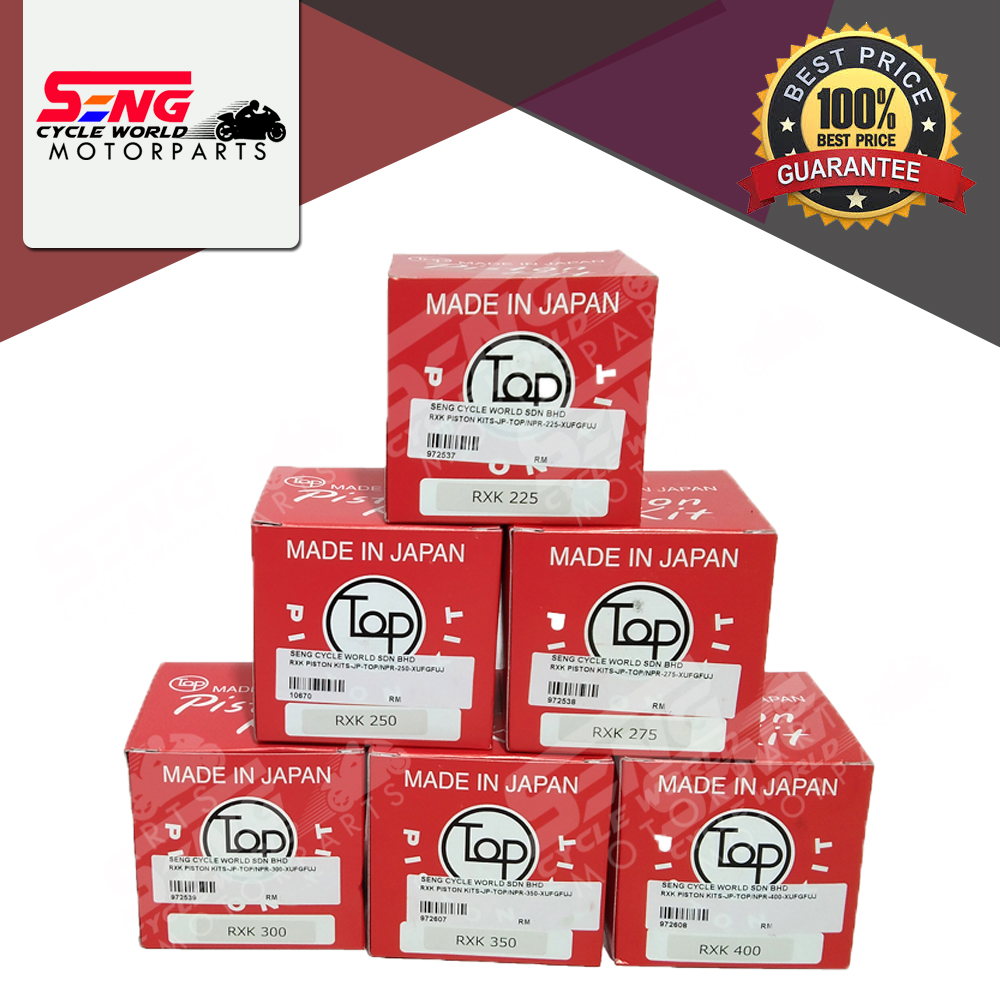 RXK PISTON KITS SET JAPAN - TOP & NPR (225/ 250/ 275/ 300/ 350/ 400 ...
