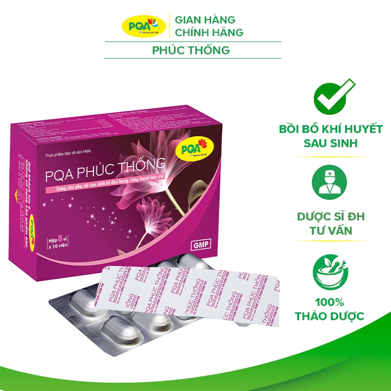 Phuc Thong PQA Helps Nourish Blood, Supports Menstrual Regulation ...