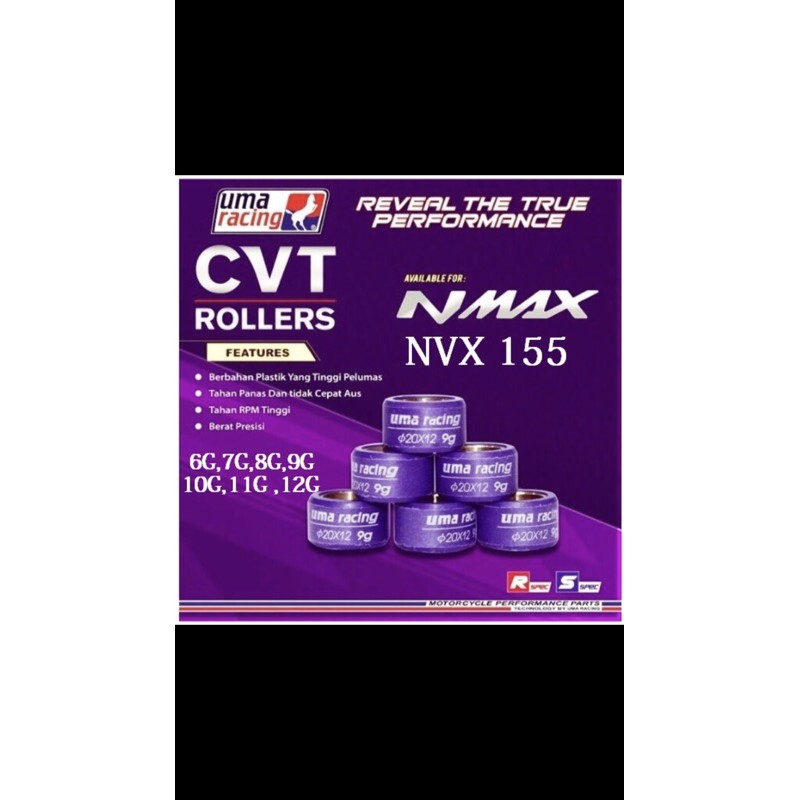 NVX Racing Roller Set (UMA) | Shopee Malaysia