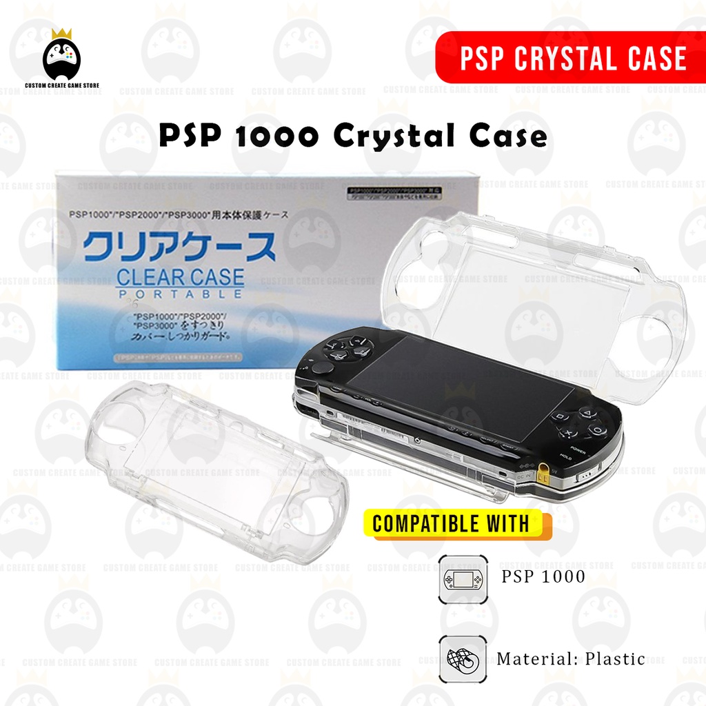 Sony PSP 1000 Fat Crystal Case Casing Housing Cover Transparent [READY ...