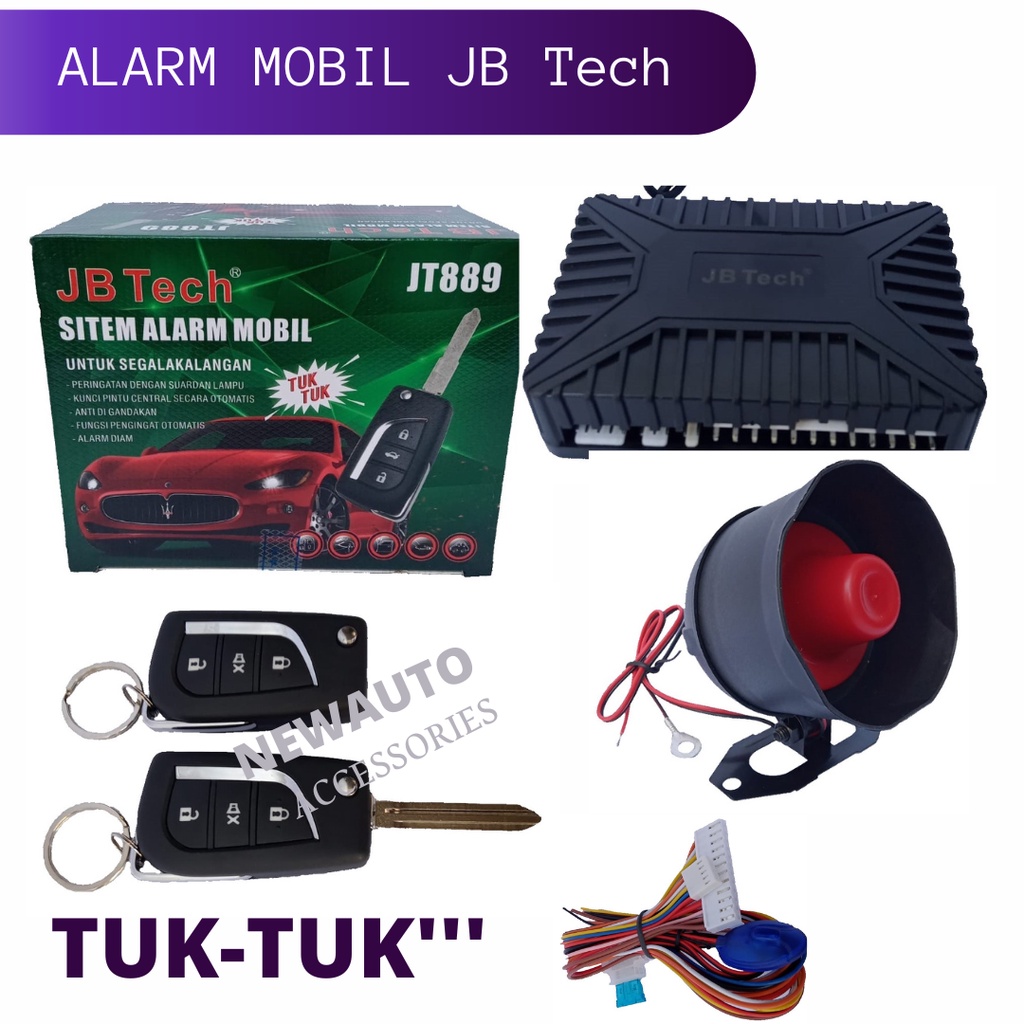 Jb Tech JB889 Folding Key remote alarm, Innova Reborn key model | Shopee Malaysia