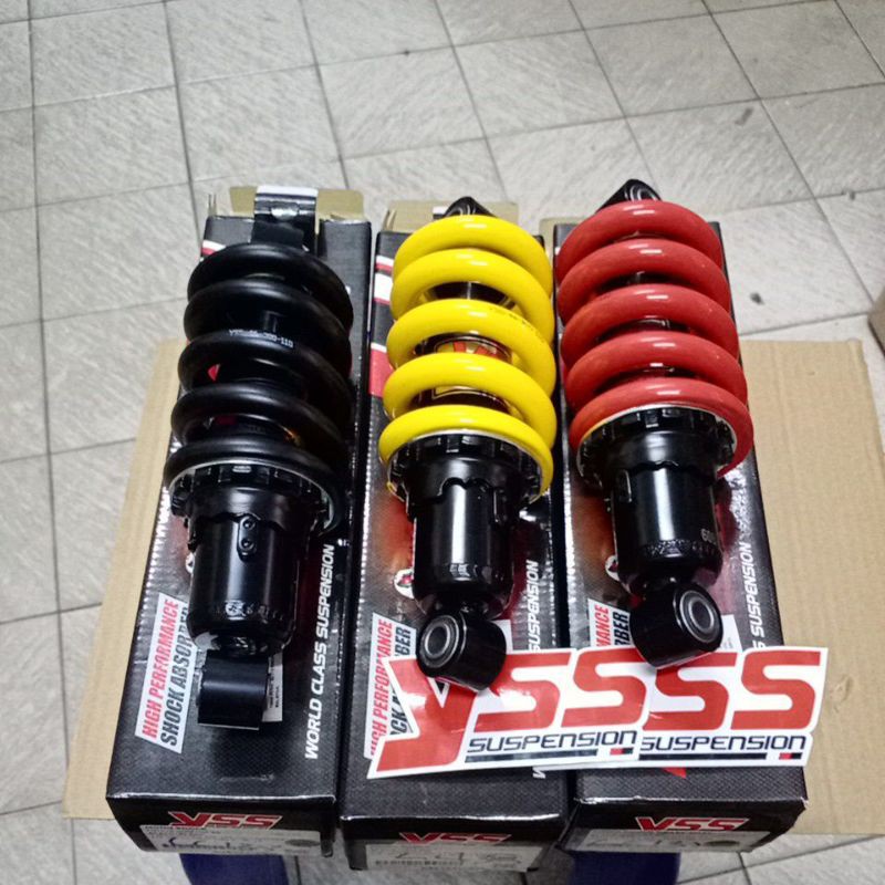 YSS Heavy Duty monoshock (LC135 205mm/ Y125Z 255mm/ Y15ZR 210mm/ RS150 230mm) & DTG (Gas) Y125Z ...