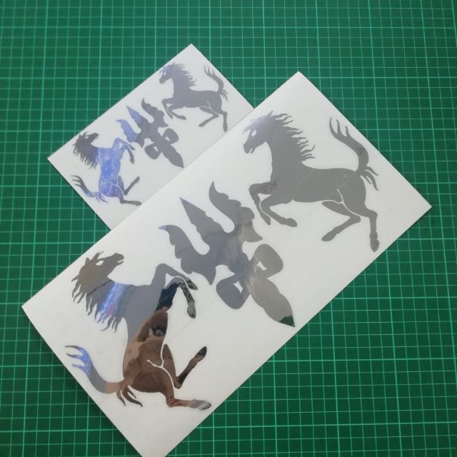 Sticker (chrome computer cutting) | Shopee Malaysia