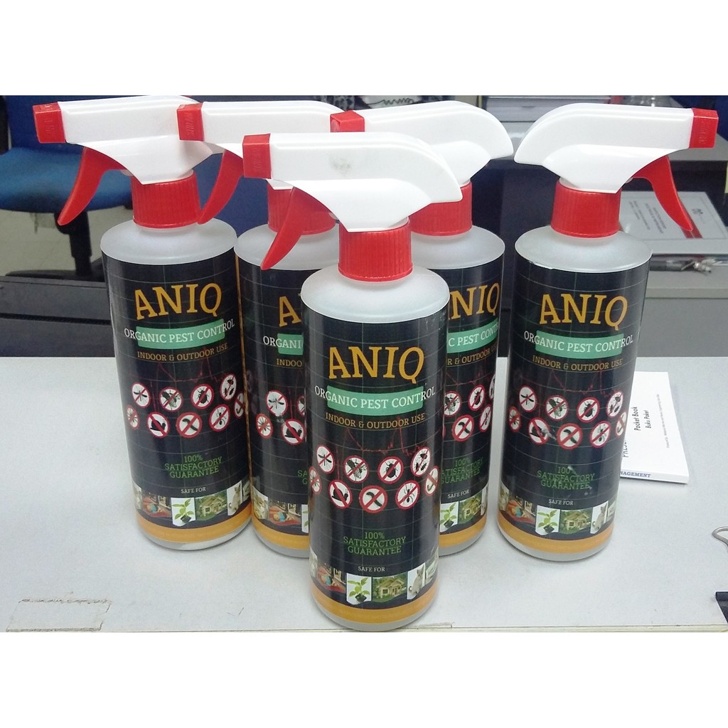 ANIQ Pest control Spray Organic hapus serangga semut lipas nyamuk anai2 ...