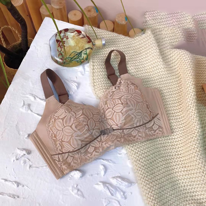 36B-46CD Plus Size Big Cup Bra Latex Comfortalble Sexy Non-Wired Lace ...