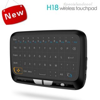 H18 mini wireless QWERTY keyboard Full Touchpad Keyboard Nz Remote ...