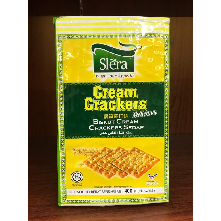 Biskut Cream Cracker Slera 400 gm | Shopee Malaysia