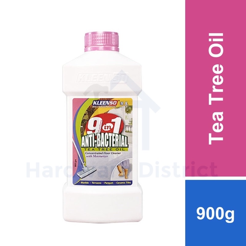 KLEENSO 9 in 1 Tea Tree Anti-Bacterial Floor Cleaner 900ml | Shopee ...