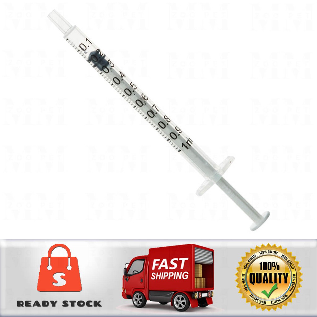 Disposable Syringe / Picagari - 1ml | Shopee Malaysia