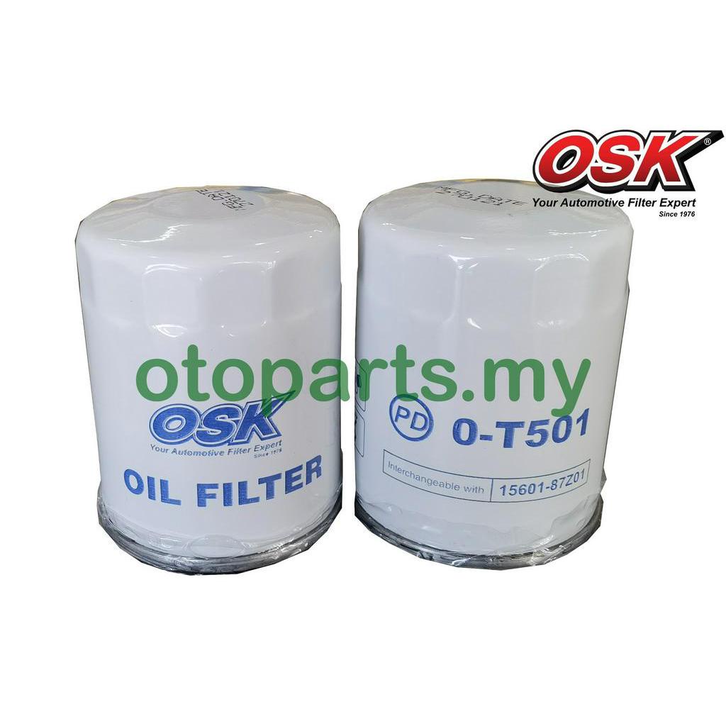 OSK Oil Filter O-T501 for Perodua Alza / Myvi / Kelisa / Kenari ...