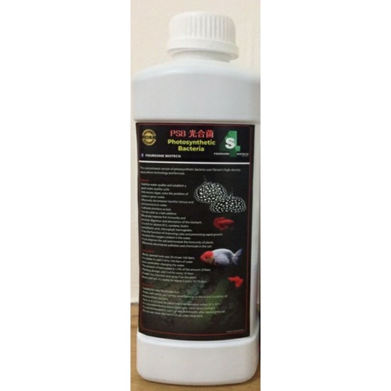 Foursome PSB Live Culture Bacteria 1000ml (Photosynthetic Bacteria) | Shopee Malaysia