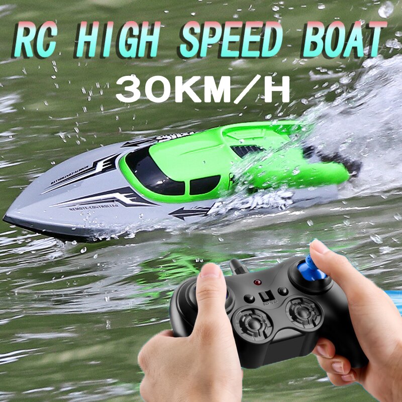 30km/h 2.4g Rc High Speed Boat Electric Water Toys for Boy Remote ...