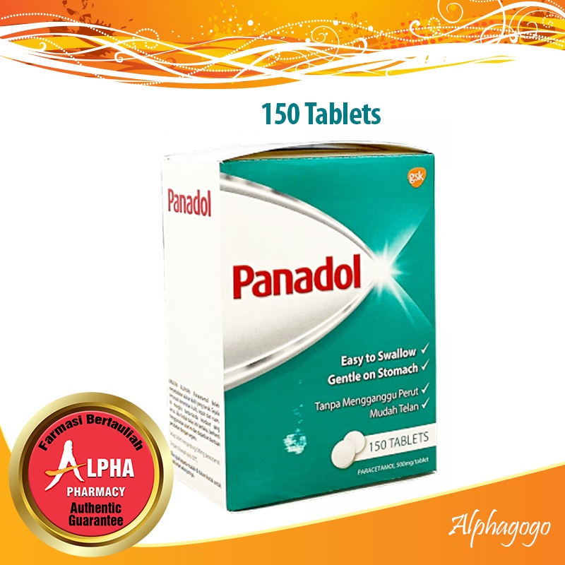 PANADOL REGULAR TABLETS (30 Tablets / 150 Tablets) | Shopee Malaysia