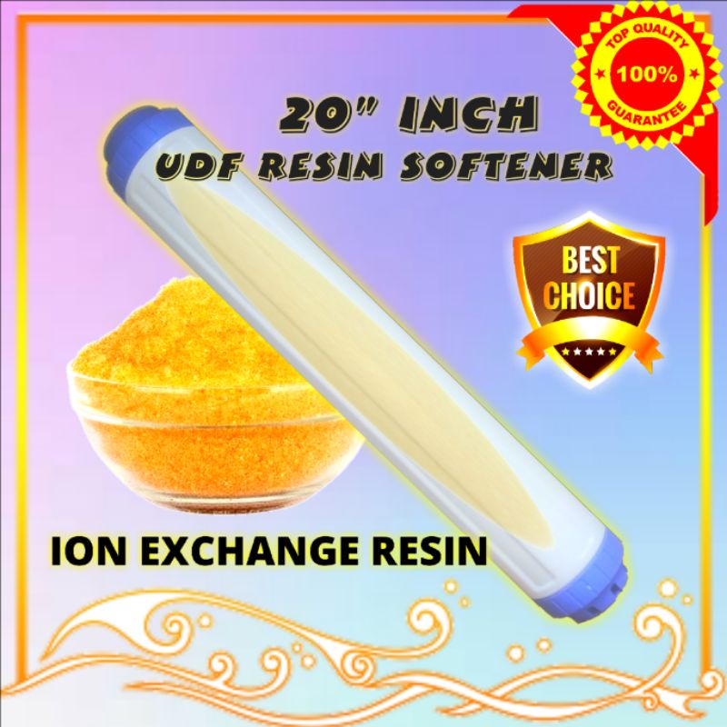 UDF FILTER 20" RESIN SOFTENER (ECO TYPE BLUE BOTTLE) | Shopee Malaysia