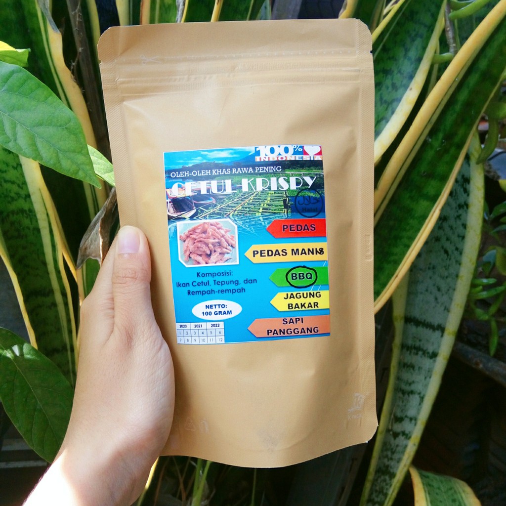 Cetul Krispy 100 grams Various Flavors Crispy Baby Fish 100 gr ...