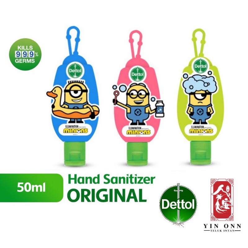 Dettol Hand Sanitiser Original/Refresh (50ml) - Shampoo/Float/Bubble ...