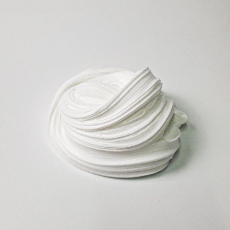 [READY STOCK] Homemade White Ultra Stretch Butter Slime 4 oz Floam Airy ...