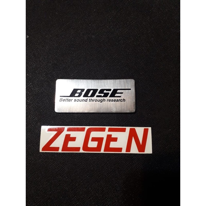 Audio Emblem bose plate badge | Shopee Malaysia