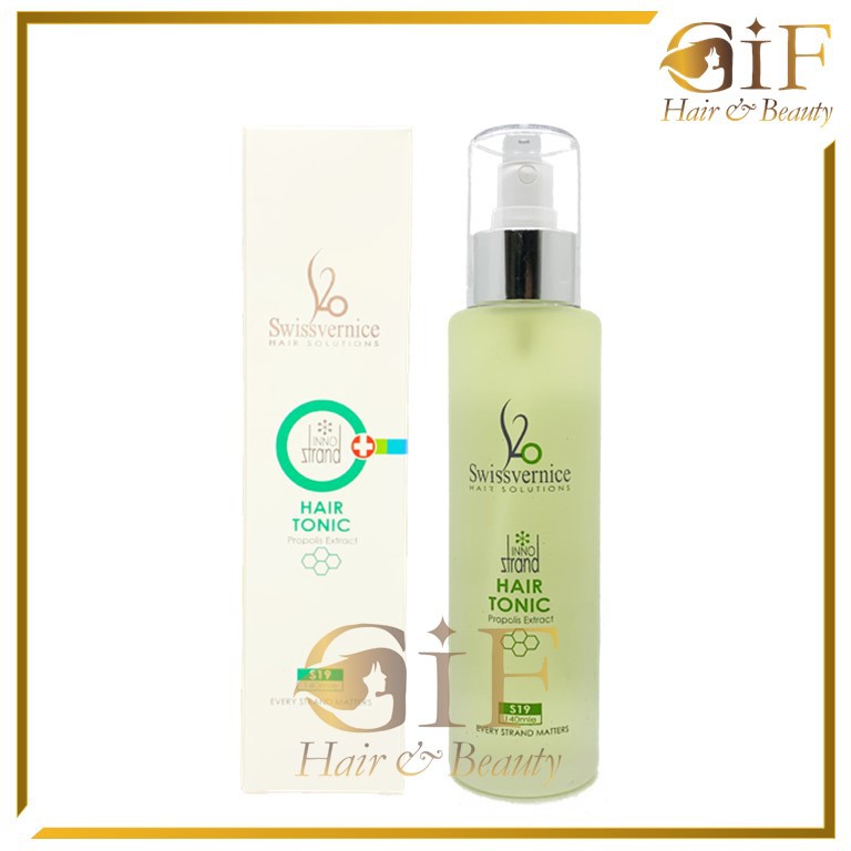 Swissvernice s2o (S19) Inno Strand Hair Tonic Propolis Extract (140ml ...