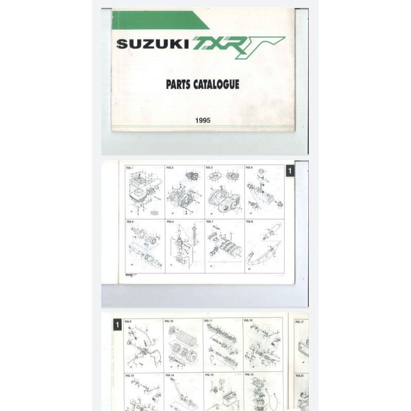 Suzuki TXR 150 Manual PDF Catalogue via Email/Whatsapp | Shopee Malaysia