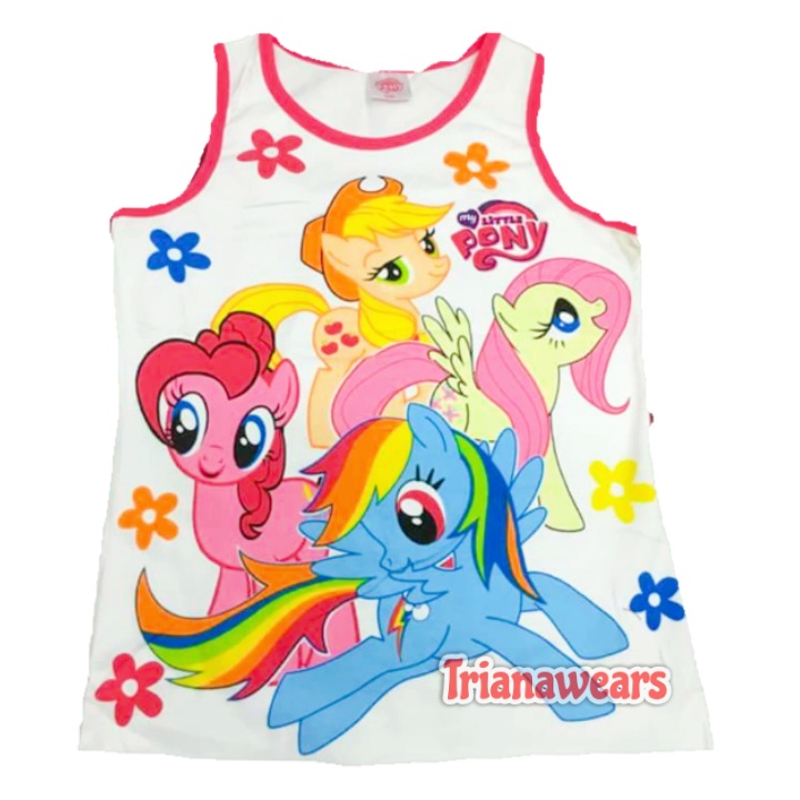 My Little Pony Character Sando For Girls Sleeveless For Kids Cute ...