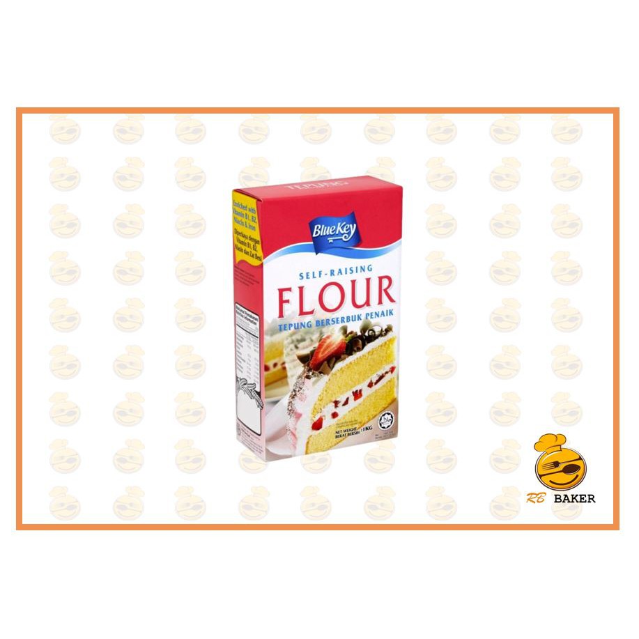 Blue Key Tepung Kek Naik Sendiri / Self Raising Flour 1kg | Shopee Malaysia