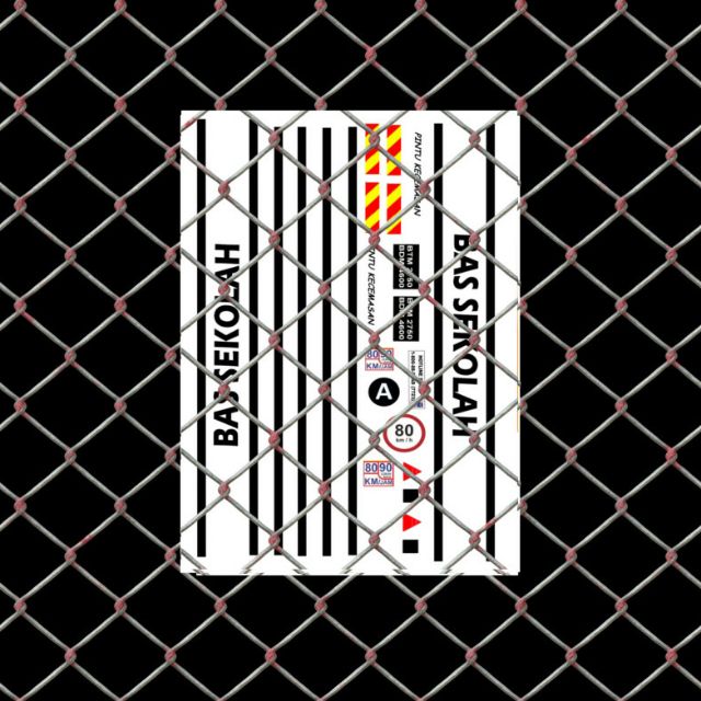 Hotwheels tomica decal bas sekolah 2pcs | Shopee Malaysia
