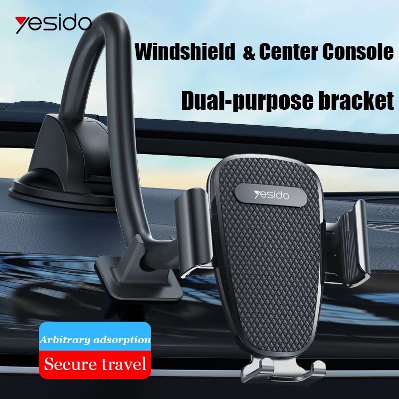 YESIDO C119 MOBILE PHONE CAR HOLDER DASHBOARD WINDSCREEN MOUNT A ...