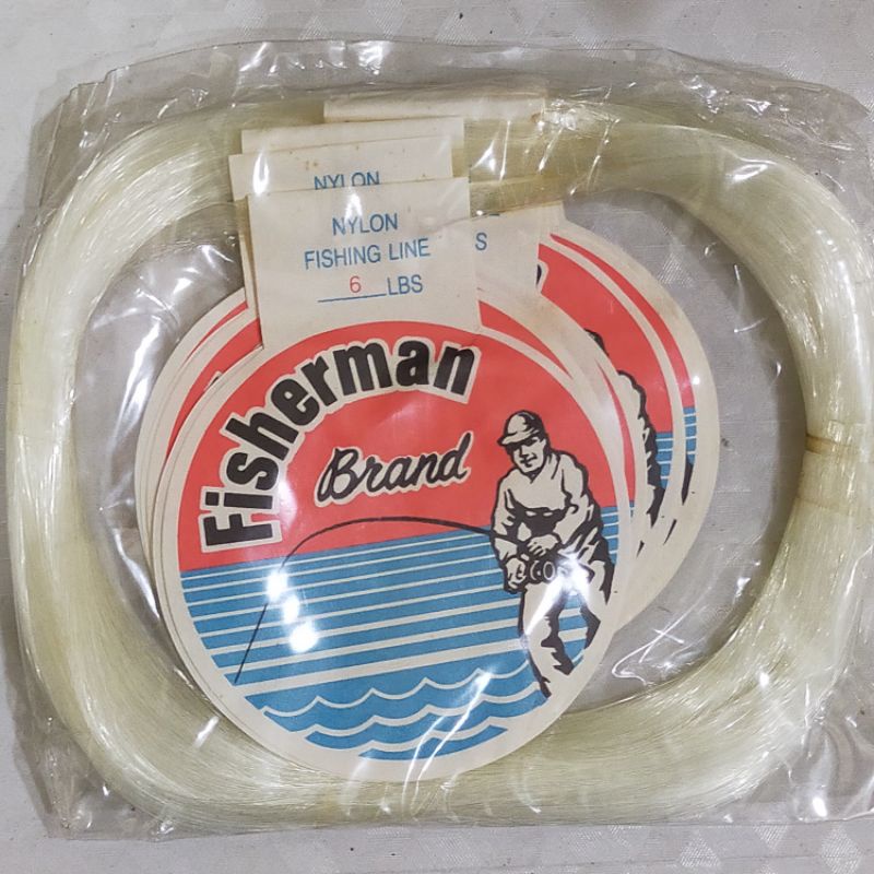 FISHERMAN TALI PERAMBUT 06 LBS - 120 LBS LEADER NYLON FISHING LINE TALI ...
