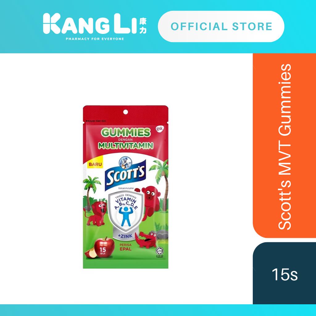 Scott's Multivitamin Gummies Apple 15's (EXP:22/3/24) | Shopee Malaysia