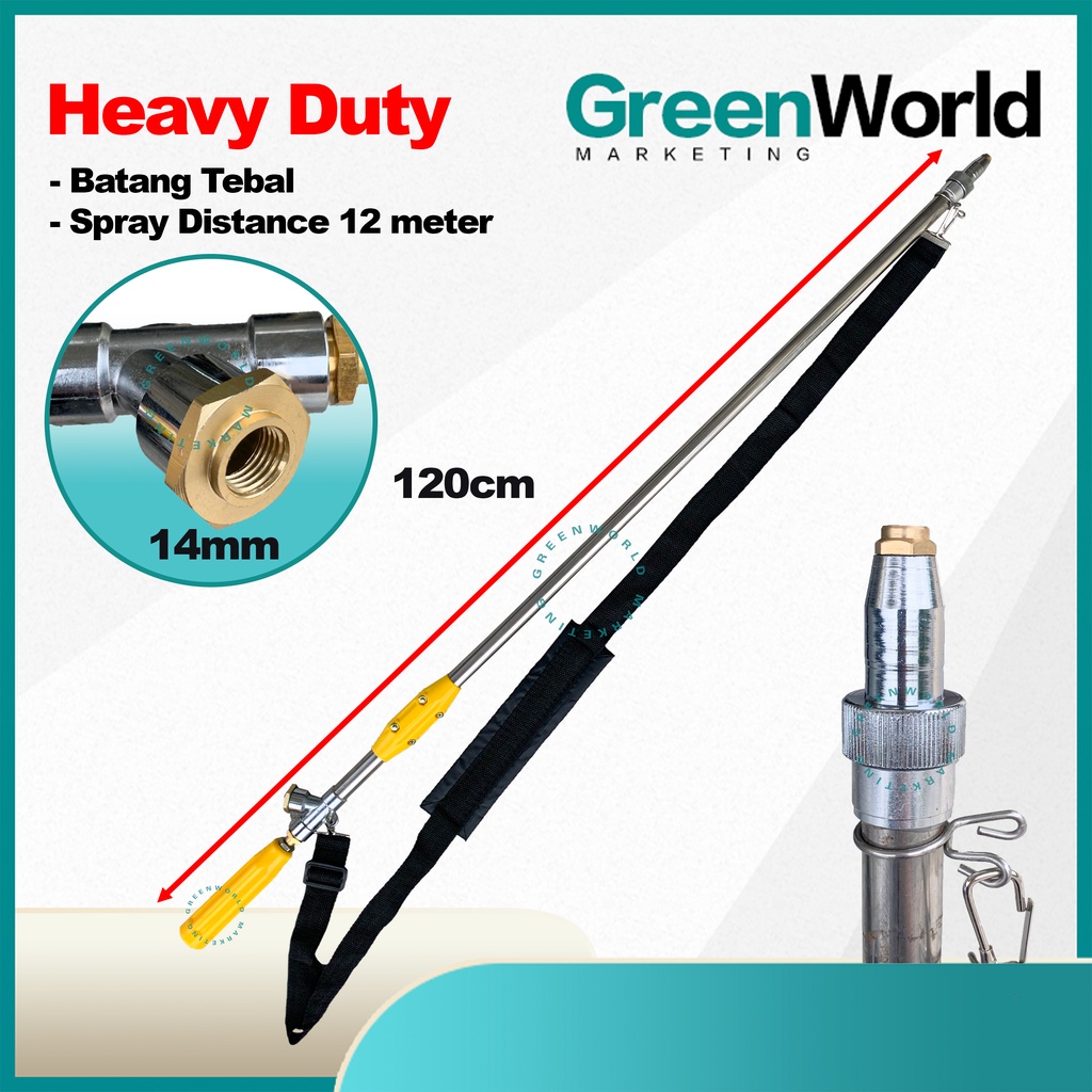 Heavy Duty Quality Batang Mesin Pam Racun Spray Gun Power Sprayer Gun ...