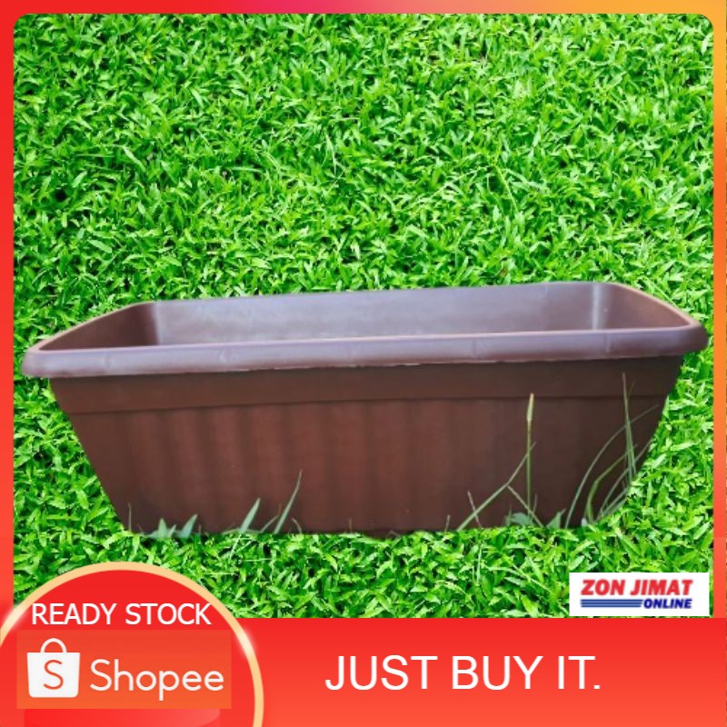 Long Rectangle Flower Pot/Pasu Bunga Panjang Segi Empat | Shopee Malaysia