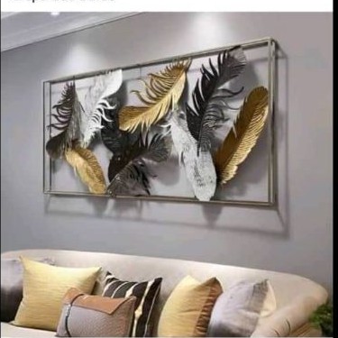 DECO RUMAH, DINDING CANTIK, DINDING, HIASAN RUMAH, RUANG TAMU, FRAME 3D ...