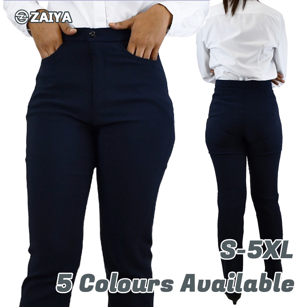 DORI Women Straight Cut Slack Pants Urban Design Seluar Kerja Wanita ...
