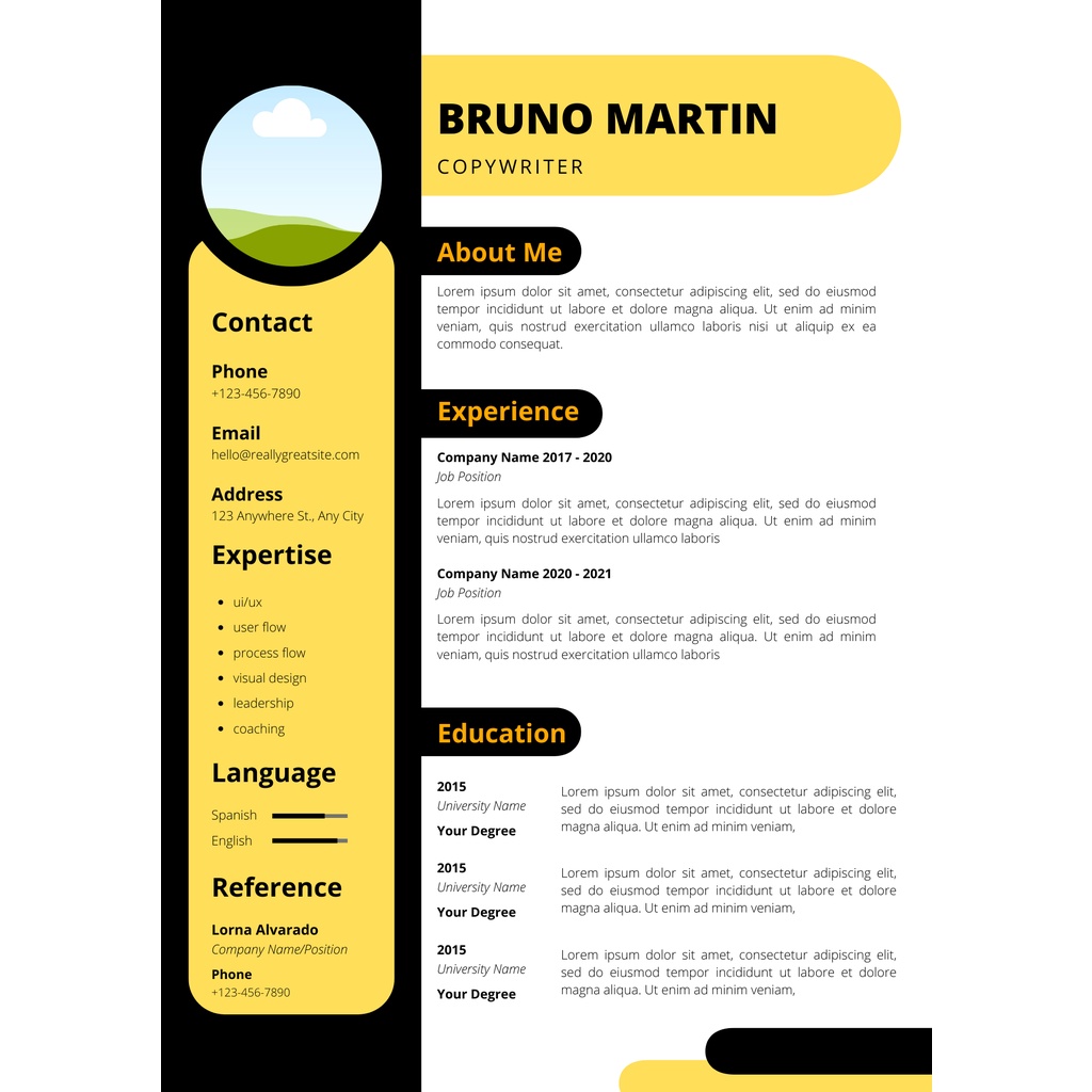 Simple Resume Design | Shopee Malaysia