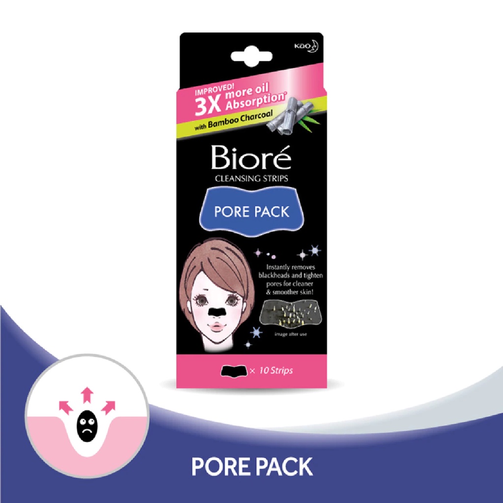 Biore Pore Pack (10s) | Shopee Malaysia