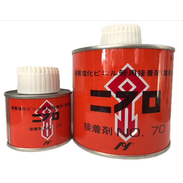 NO 70 JAPAN PVC PIPE GLUE SOLVENT CEMENT GUM WATER PIPING 100G 500G ...