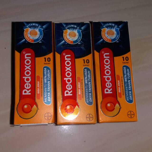 Redoxon TRIPLE ACTION Contents 10 Tablets | Shopee Malaysia