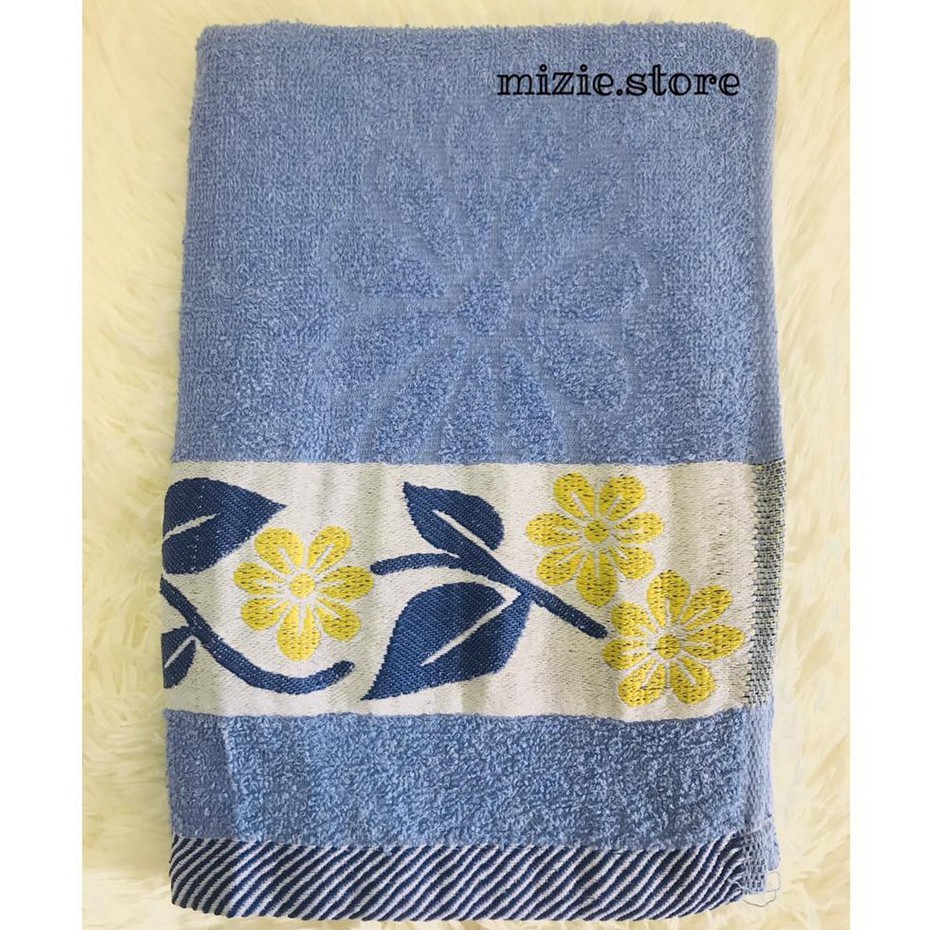 Tuala tebal/towel/kain tuala/bath towel/tuala mandi serap air | Shopee ...