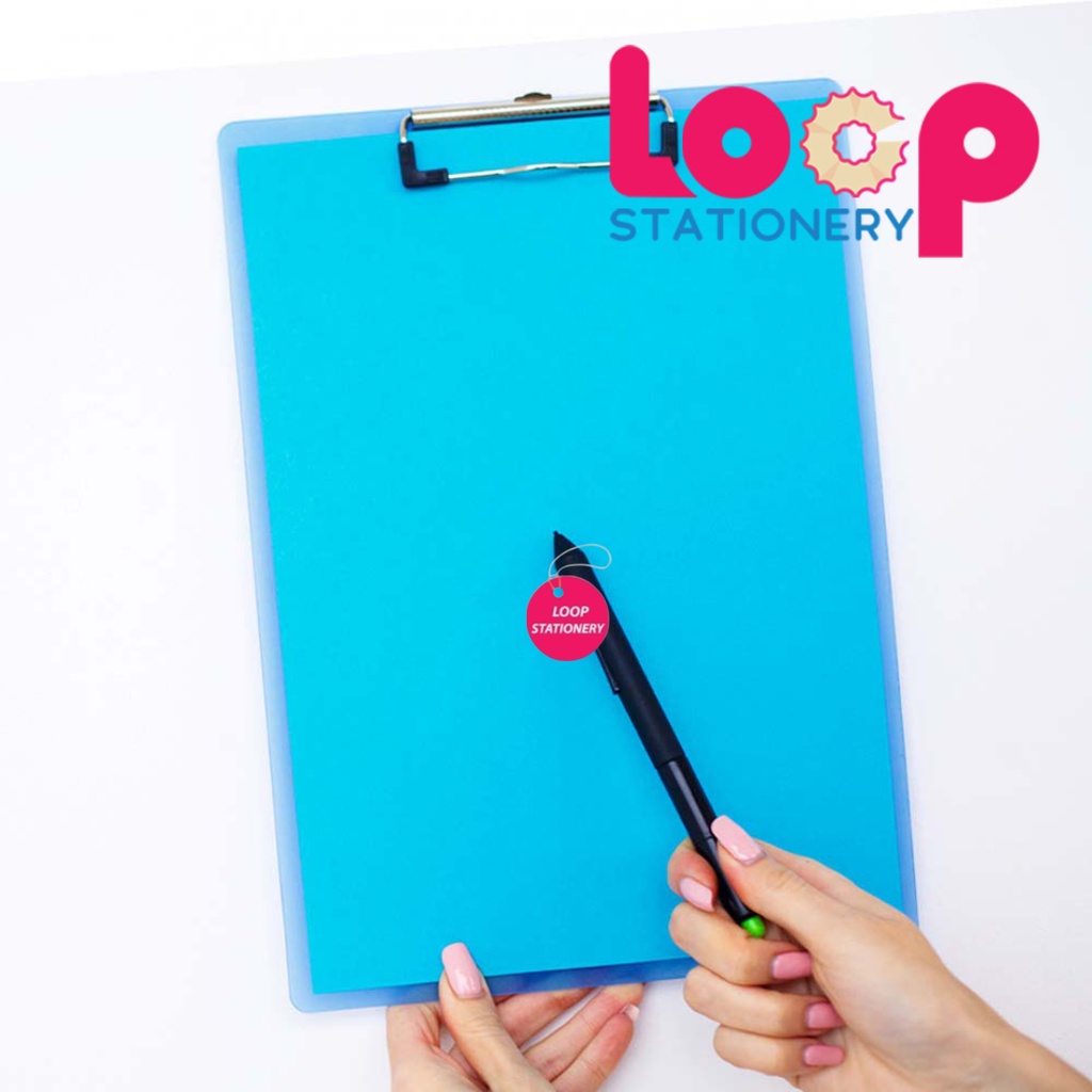 Wire Clipboard F4 Clip Board Black/Blue/Red/Green/Yellow | Shopee Malaysia