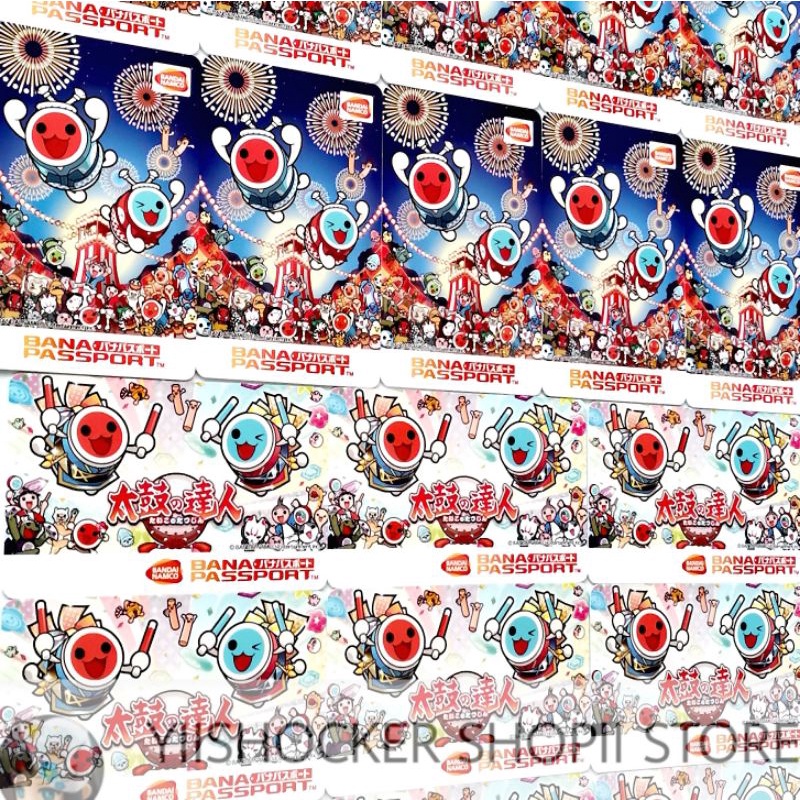 [ALL GAMES CAN USE] Taiko Drum Master Arcade Memory Card Amusement IC Banapass Bandai Namco ...